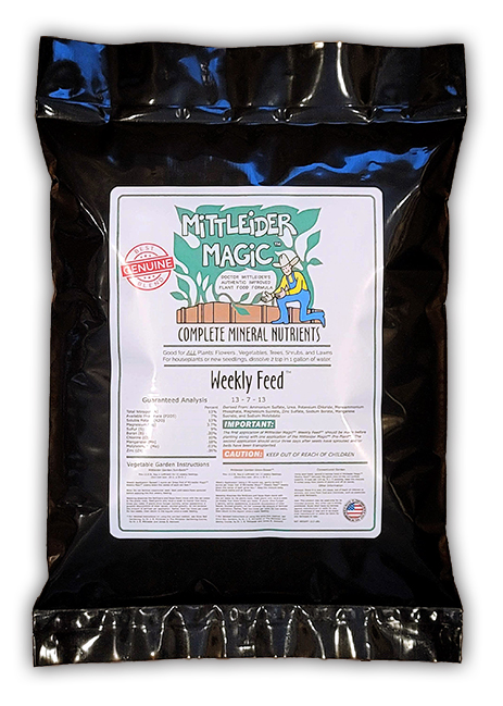 Genuine Mittleider Magic™ Weekly Feed™ – 12.5 lbs.